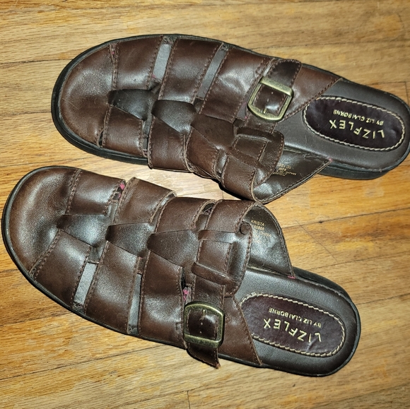 Liz Claiborne | Shoes | Liz Flex By Liz Clairborne Krista Slide Clog ...